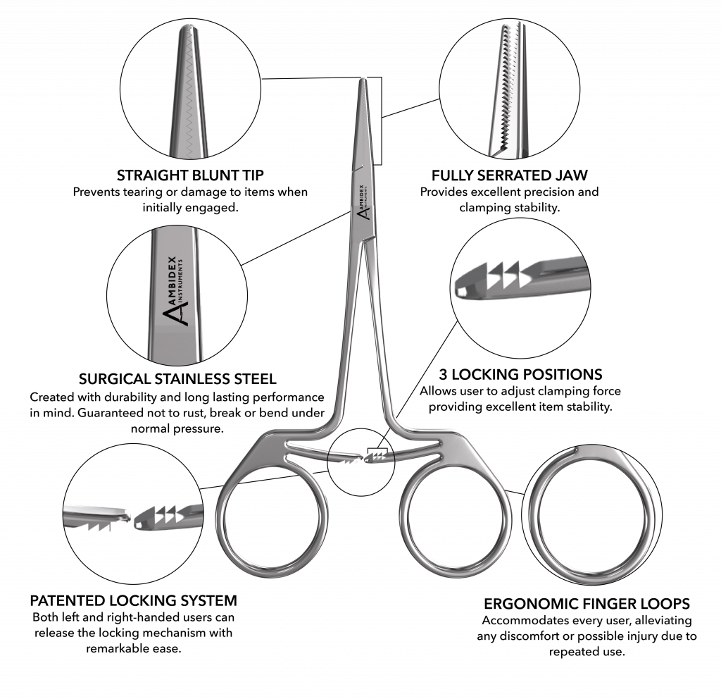 Ambidex Mosquito 5″ – Ambidex Instruments